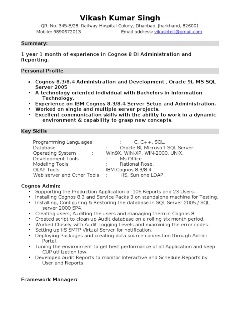 Vikash Kumar Singh | PDF | Microsoft Sql Server | Internet Information Services