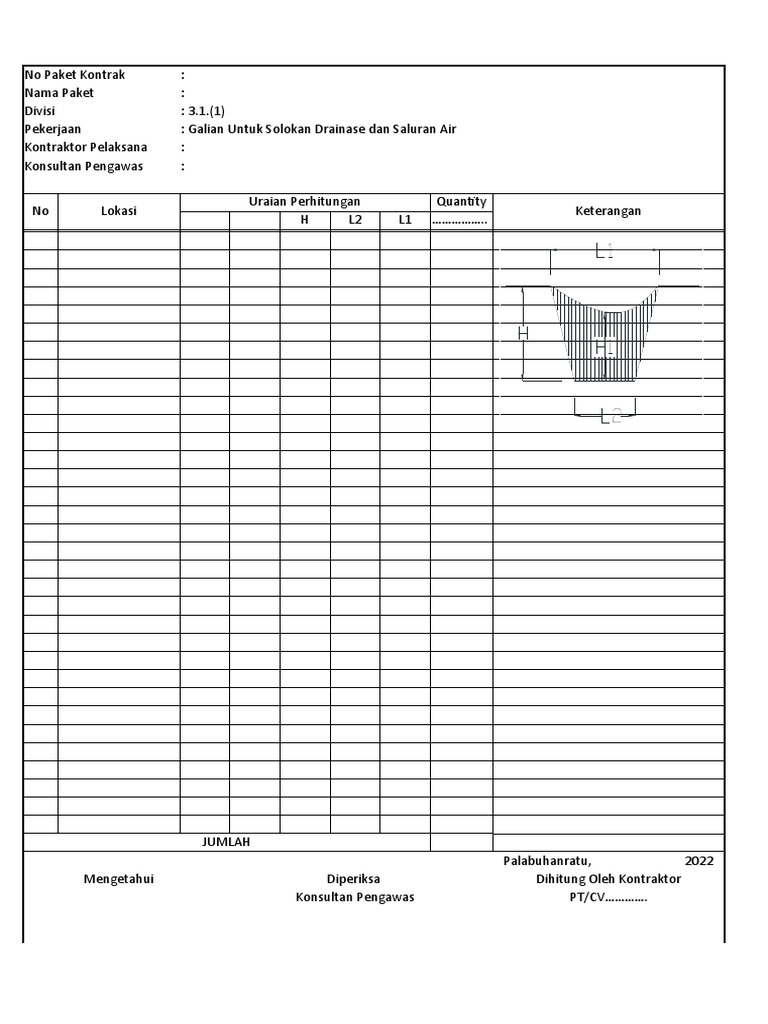 Blanko Opname Tim Teknis | PDF | Komputer | Teknologi & Rekayasa