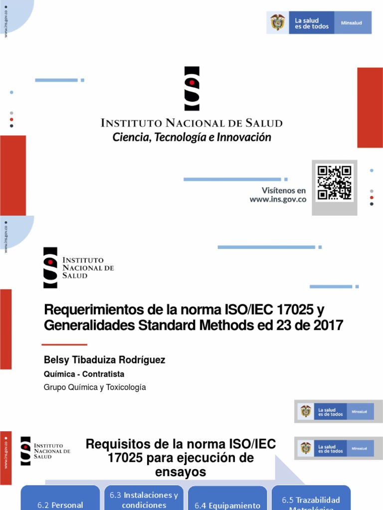 Standard Methods e ISO 17025 | PDF | Calibración | Metrología