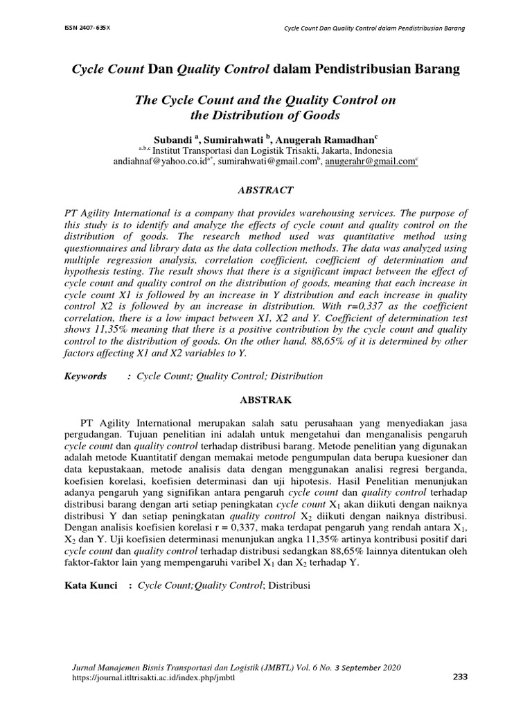 Cycle Count 2 | PDF | Statistical Inference | Data