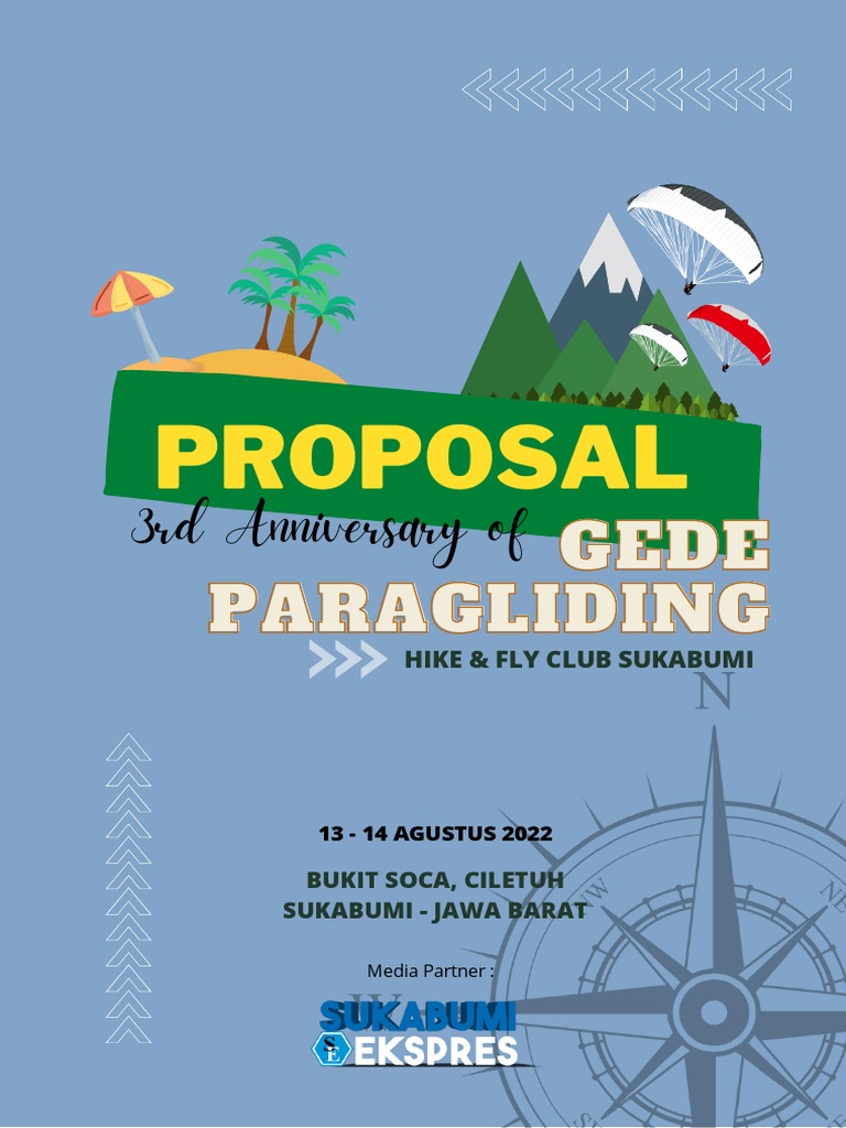 Contoh Proposal Event Paralayang | PDF