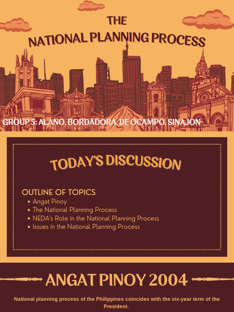 National Planning Process Overview | PDF | Economies