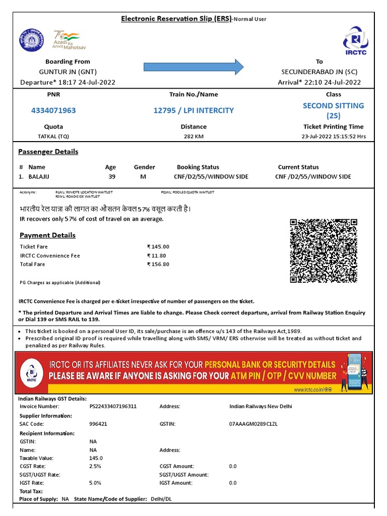 Lpi Intercity Second Sitting (2S) | PDF | Identity Document