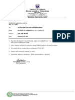 Justification Letter Biometric March 2018 | PDF
