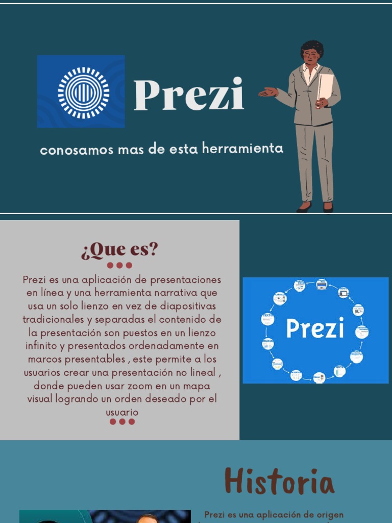 Prezi: Presentaciones Dinámicas y No Lineales | PDF | Internet | Software