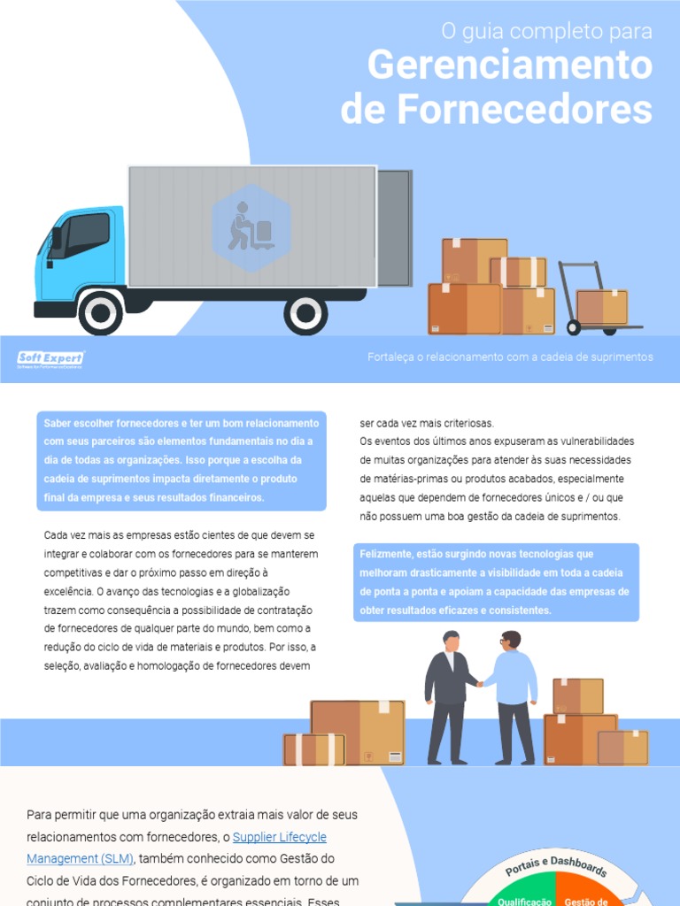 Guia de Gestão de Fornecedores | PDF | Cadeia de suprimentos ...