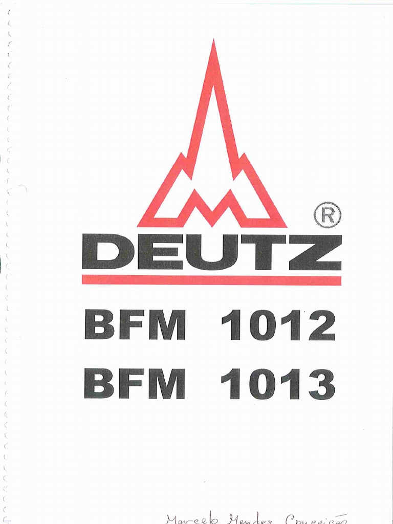 Wirtgen - Deutz - BFM 1012 BFM 1013 | PDF