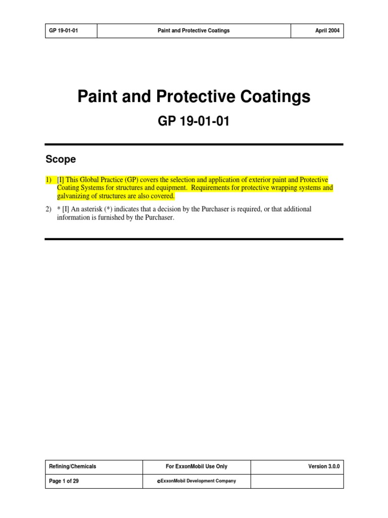 GP-19-01-01 Paint Protec Coating | PDF | Galvanization | Paint