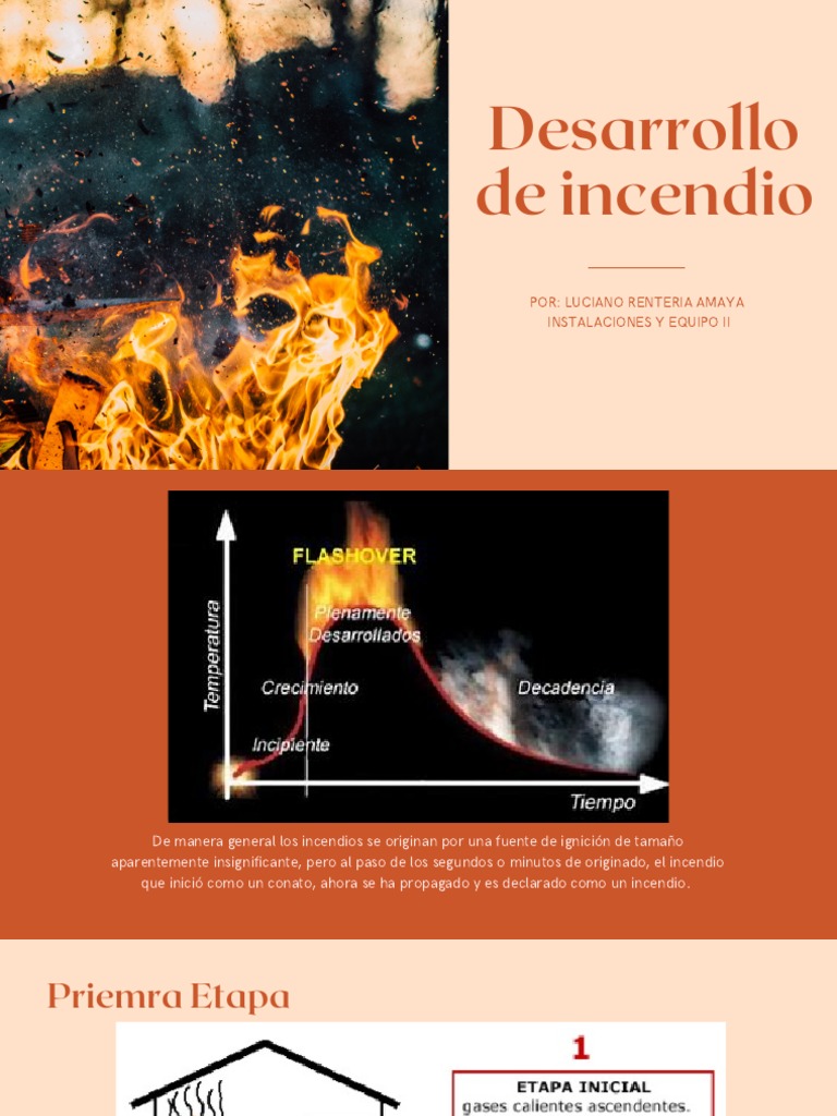 Desarrollo de Incendio | PDF | Combustión | Incendios
