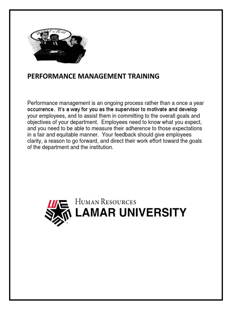 Performance Management Training | PDF | Performance Appraisal | Goal