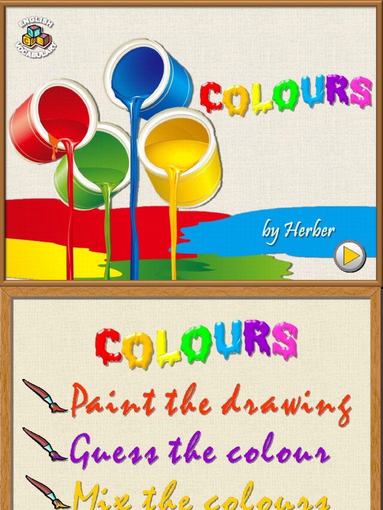 Colours PPT Games - 40371 | PDF | Color | Graphic Design