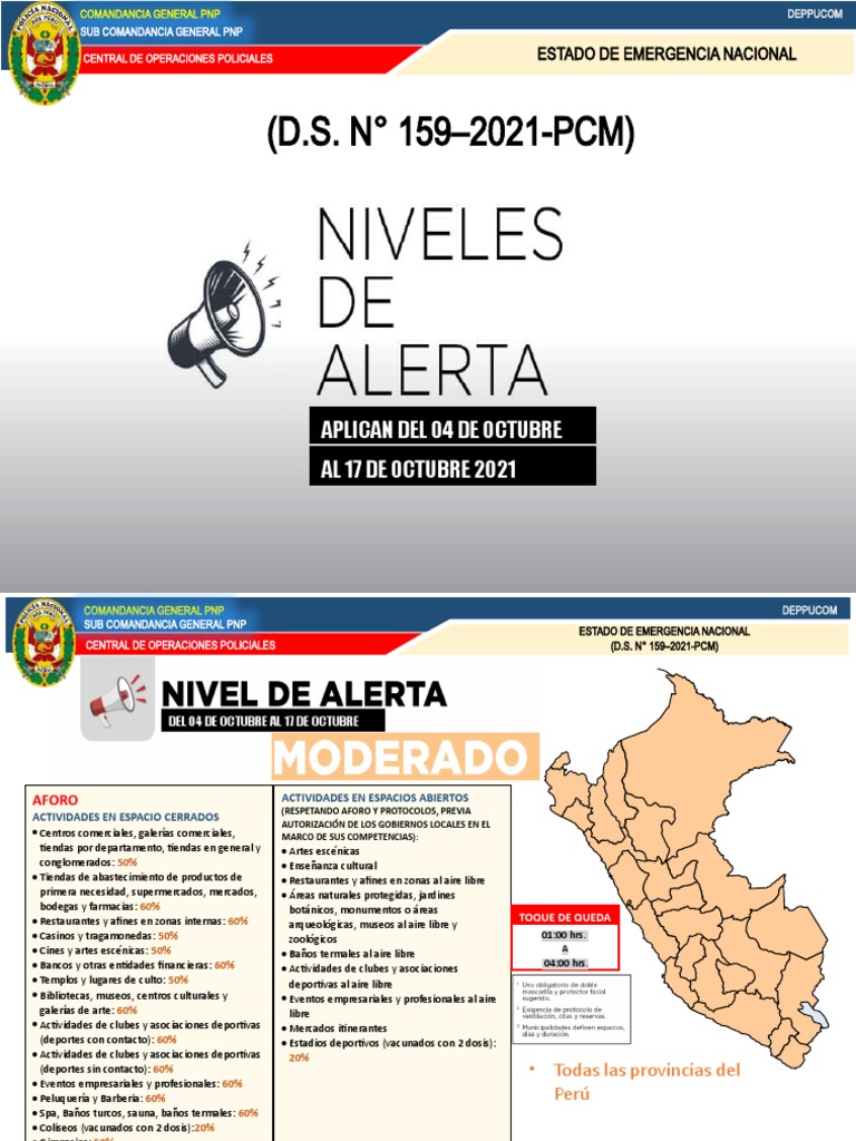 Niveles de Alerta | PDF
