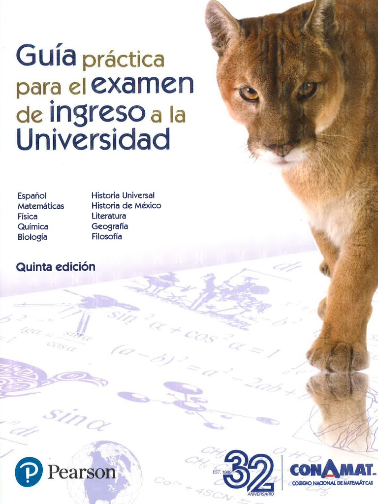 Guia Practica para El Examen de Ingreso A La Universidad | PDF