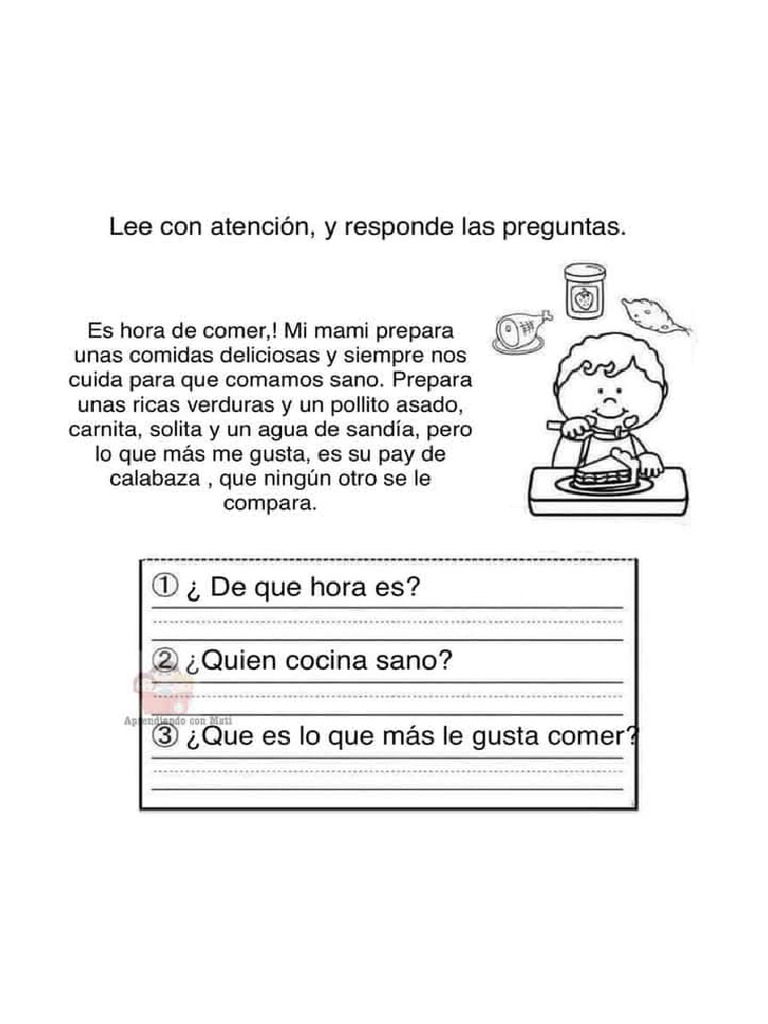 Lecturas para Kinder A | PDF