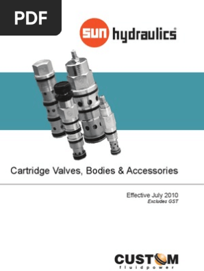 Sun Hydraulics Valve Catalogue - Catalog Library