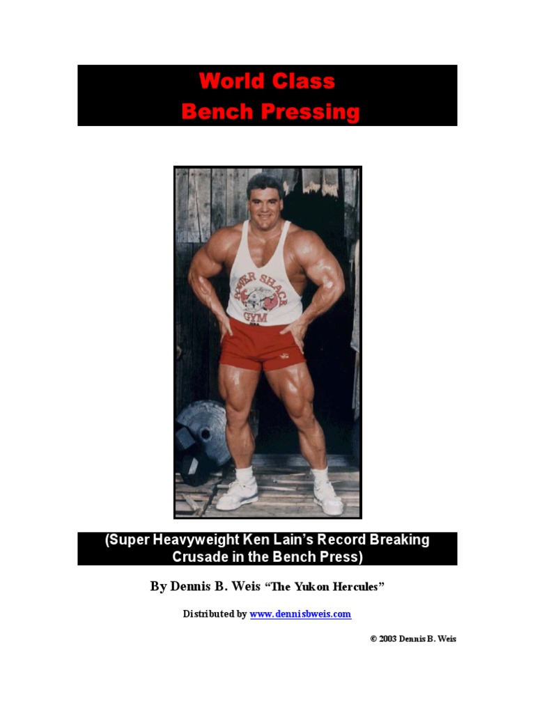 bench | PDF | Strength Training | Individual Sports