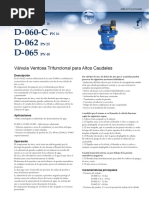 Catalogo Valvulas - VAMEX 02 - Expulsion y Admision Aire | PDF | Tornillo | Acero