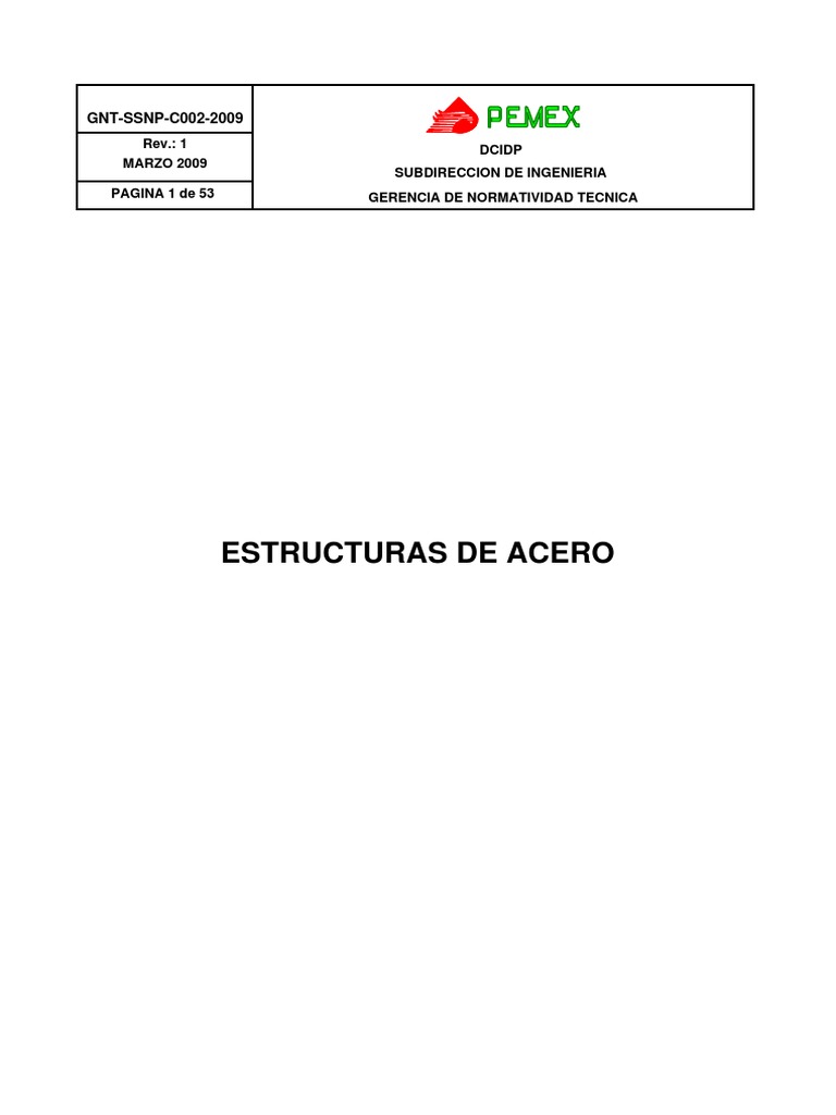 GNT SSNP C002 2009 | PDF | Acero | Herida