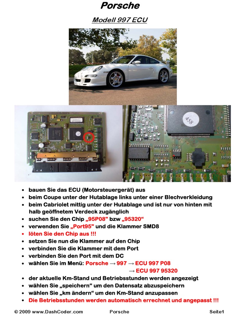 Porsche 997-ECU | PDF