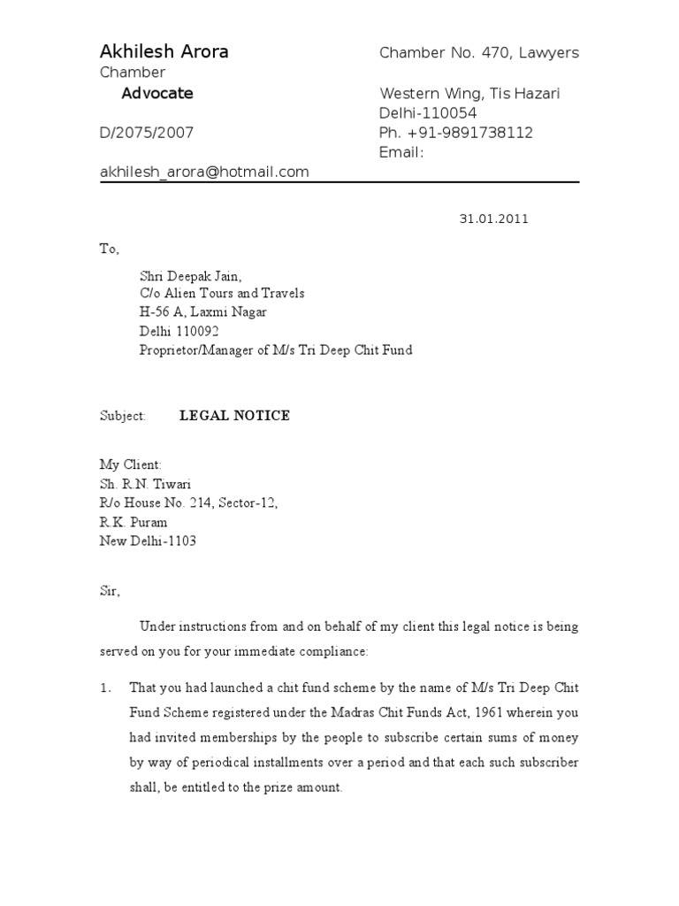 138 Notice | PDF | Cheque | Payments