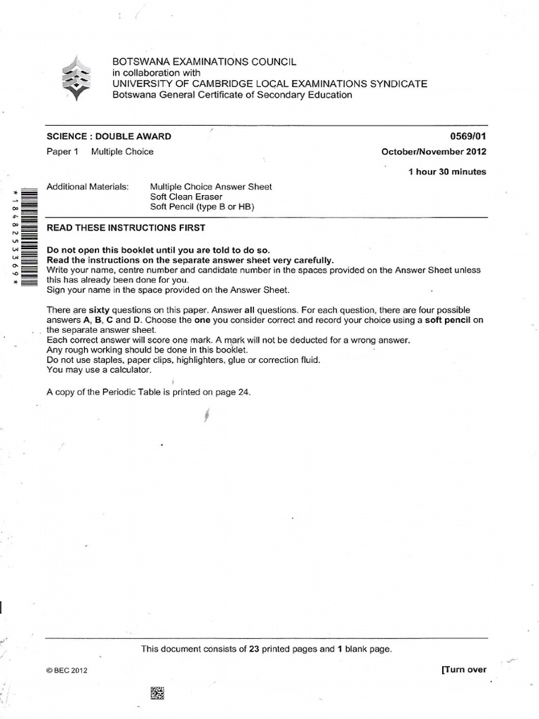 Double PP 1 2012 | PDF