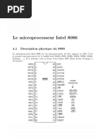 8086 | PDF | Microprocesseur | Entrée/Sortie