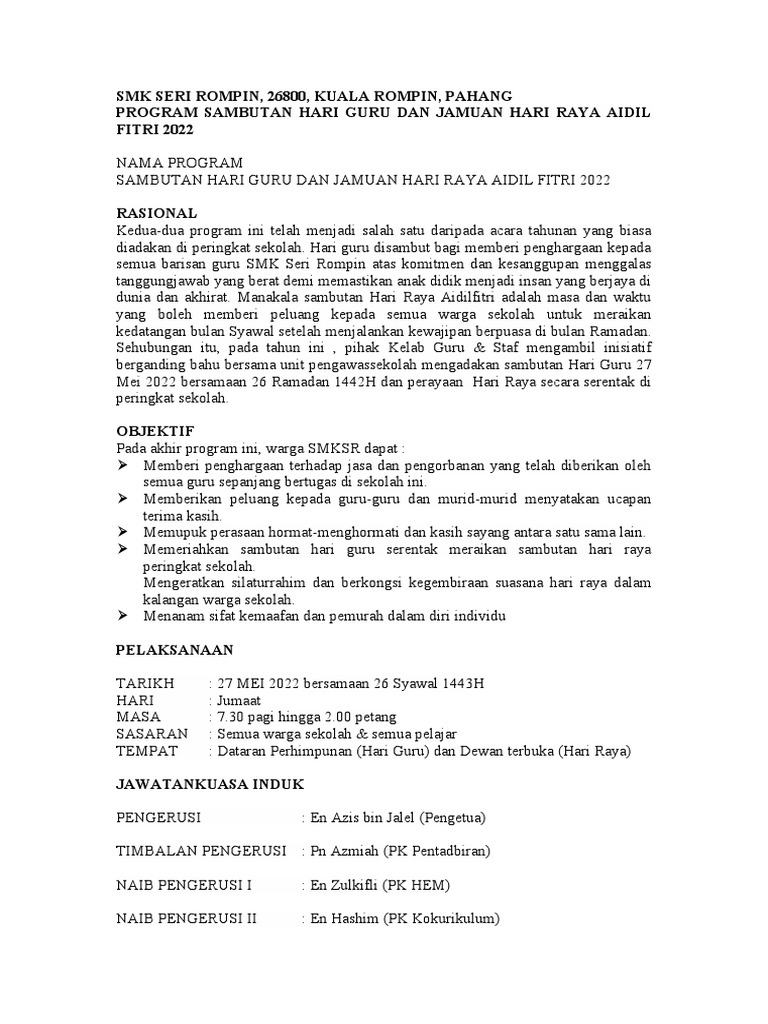 SMK Syed Abu Bakar | PDF SMK Syed Abu Bakar | PDF