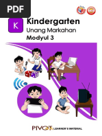 ECCD Checklist KINDERGARTEN | PDF