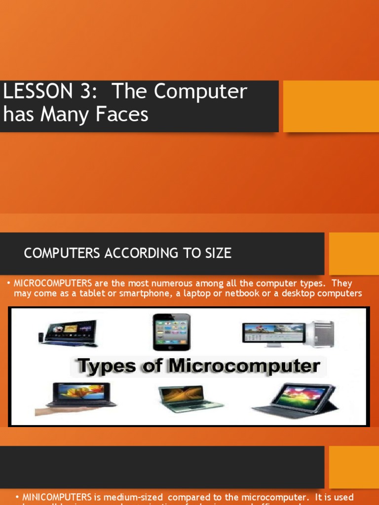 Types of Computers Explained | PDF