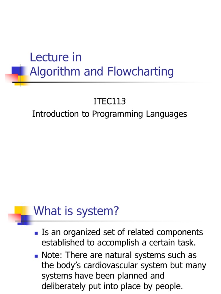 Algorithm and Flow Charting | PDF | Computer Programming | Computer Program