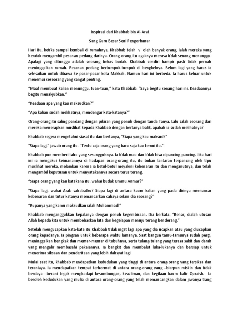 Kisah Inspiratif 101 Pdf