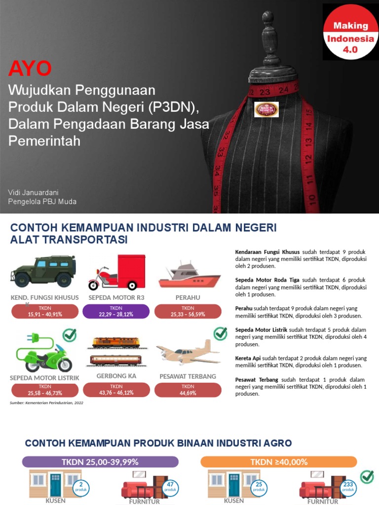 Implementasi Kebijakan P3DN Final | PDF | Komputer