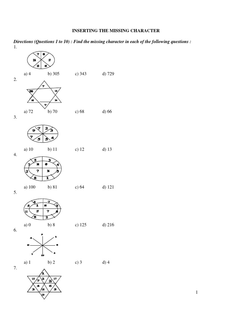 Inserting The Missing Character | PDF