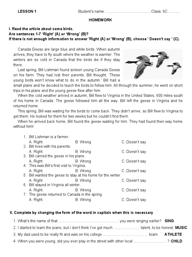 Homework Assignment on Bird Migration and Housing Advertisement | PDF