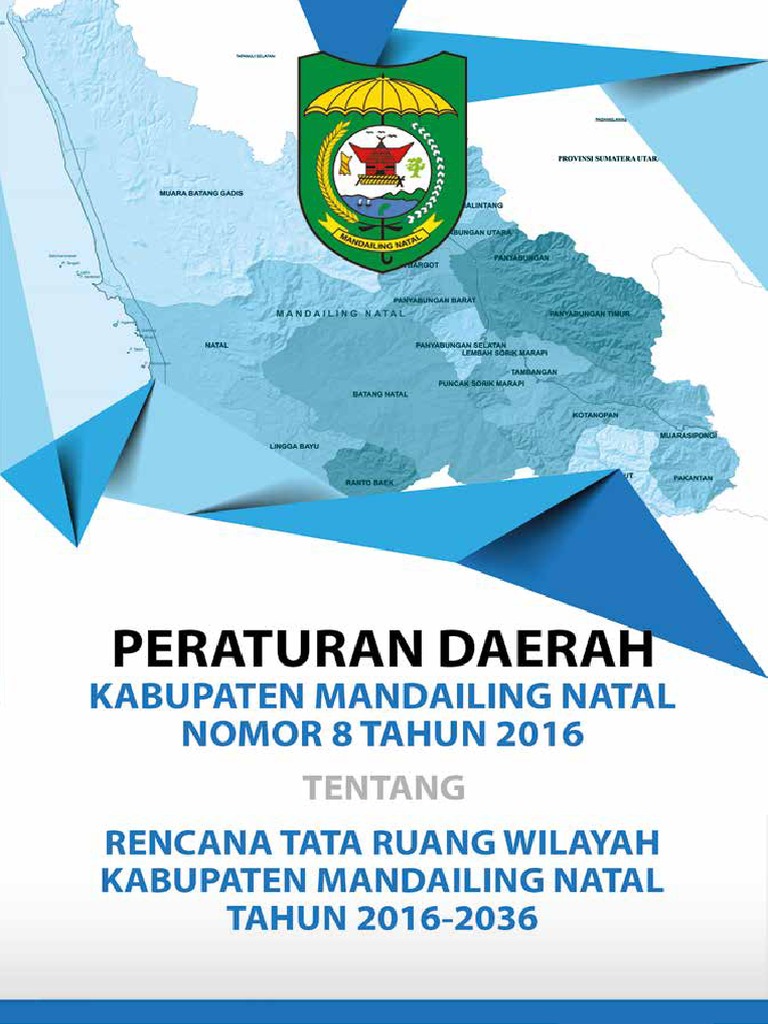 Perda RTRW Kab. Mandailing Natal | PDF