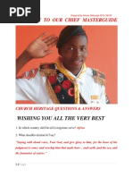 Master Guide Portfolio | PDF | Knot | Seventh Day Adventist Church