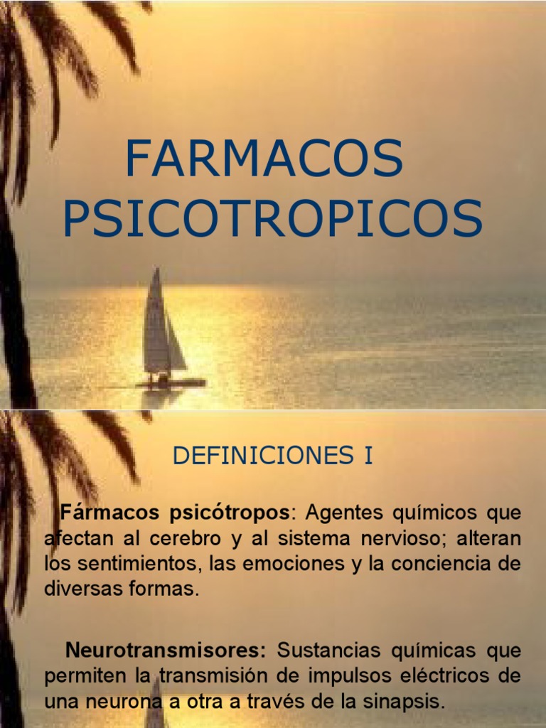 Farmacos Psicotropicos | PDF | Antidepresivo | Benzodiazepinas