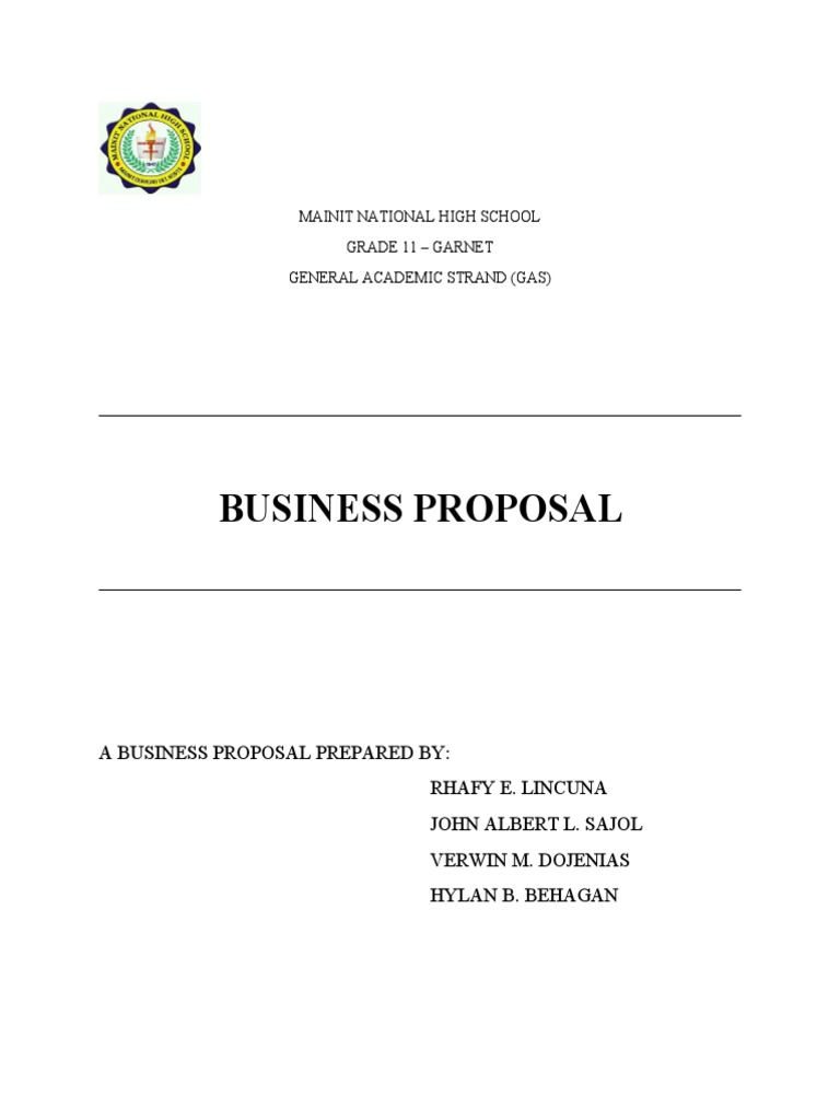 Business Proposal for The Tea Talker | PDF | Tea | Food And Drink
