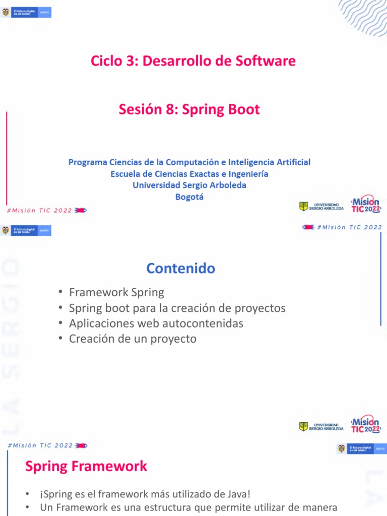 Desarrollo Java 10 | PDF | Software de la aplicacion | Spring Framework