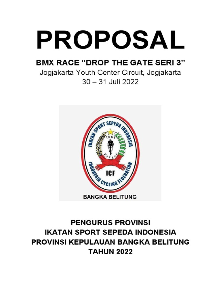 PROPOSAL GBT 2022 | PDF