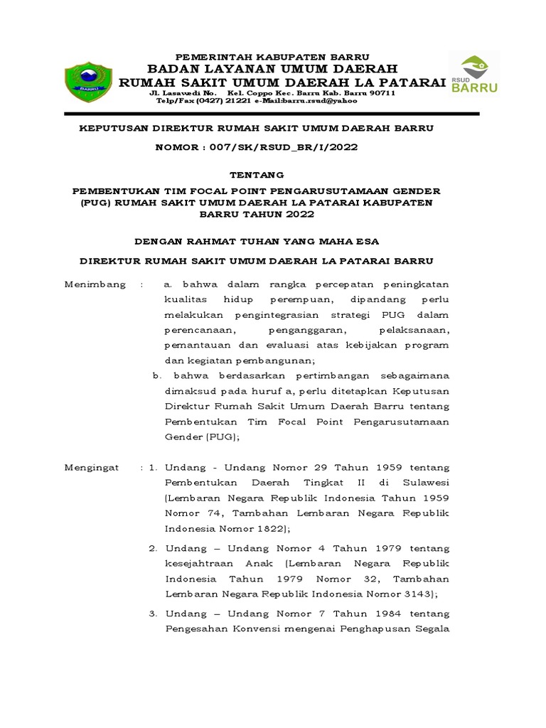 Format SK Focal Point 2020 | PDF