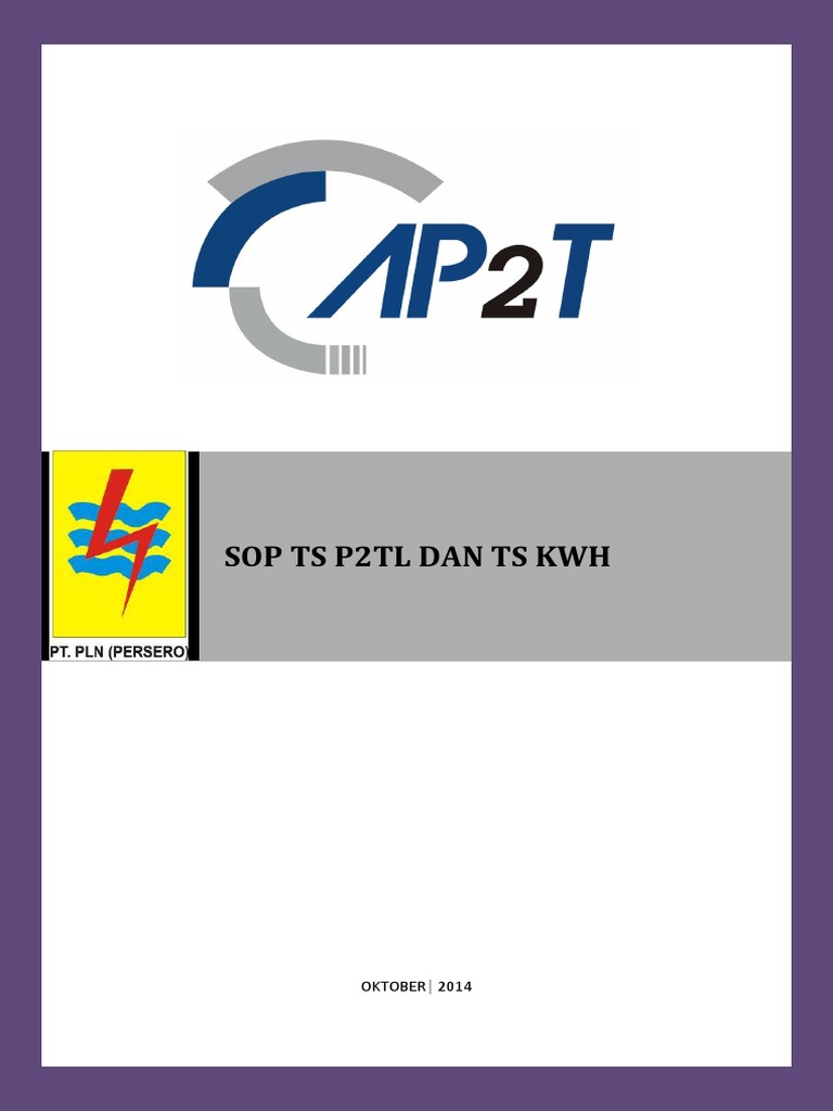 SOP Penyempurnaan TS P2TL 2014 | PDF | Pengelolaan Keuangan & Uang