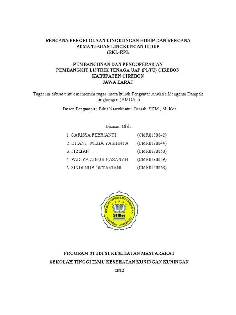 Kelompk 7 Matriks RKL - RPL Pltu | PDF