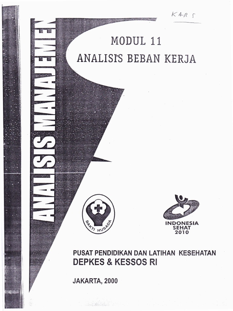 Modul 11 - Analisis Beban Kerja | PDF