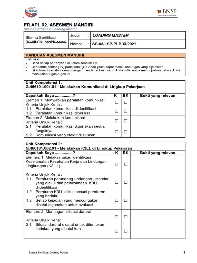 .Apl-02 Loading Master | PDF