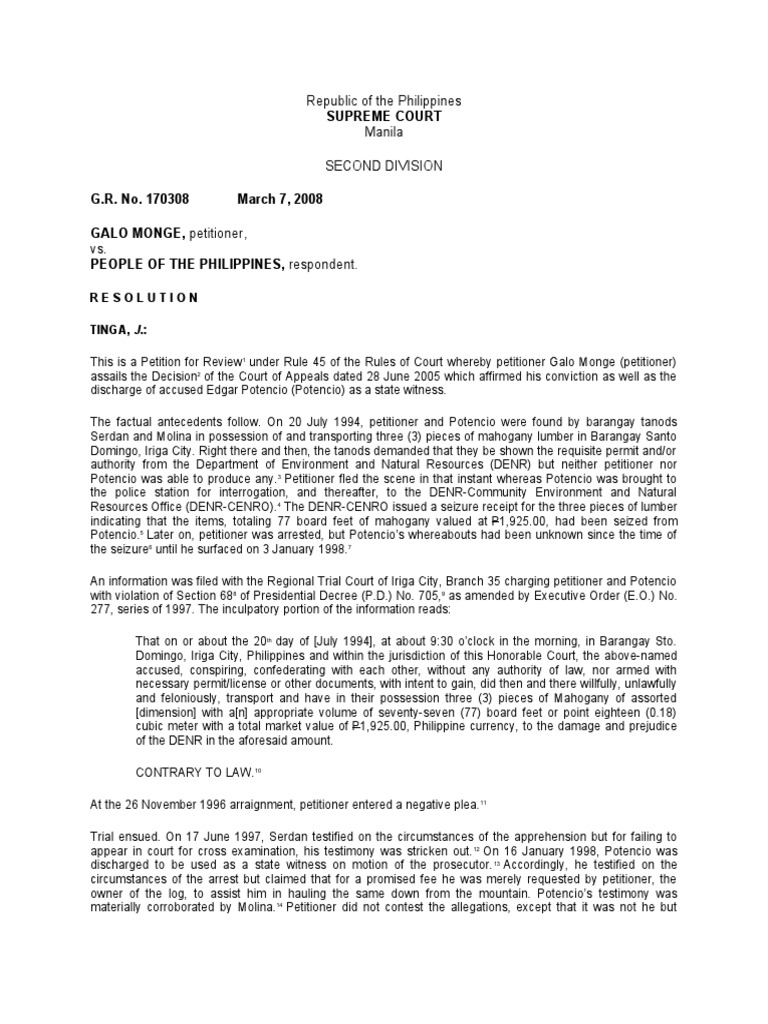 PD 705 Jurisprudence 1 | PDF | Trials | Crimes