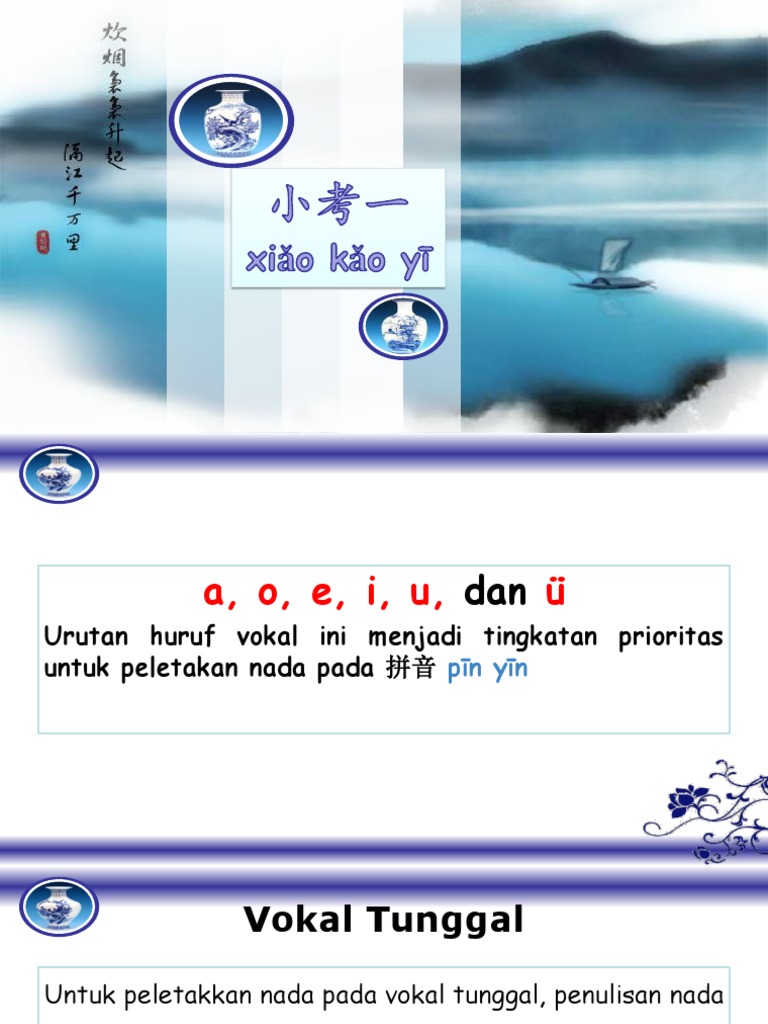 Peletakan Nada dalam Mandarin | PDF