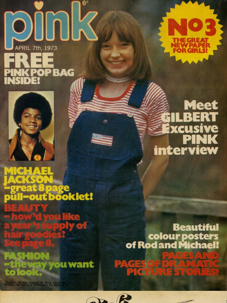 Pink (Vintage Teenage) Magazine - Issue 3 - April 7th 1973 | PDF ...