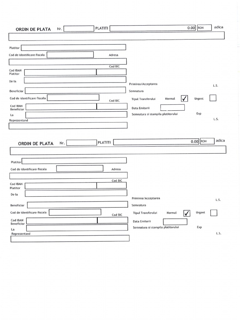 03.ordin de Plata - Model | PDF