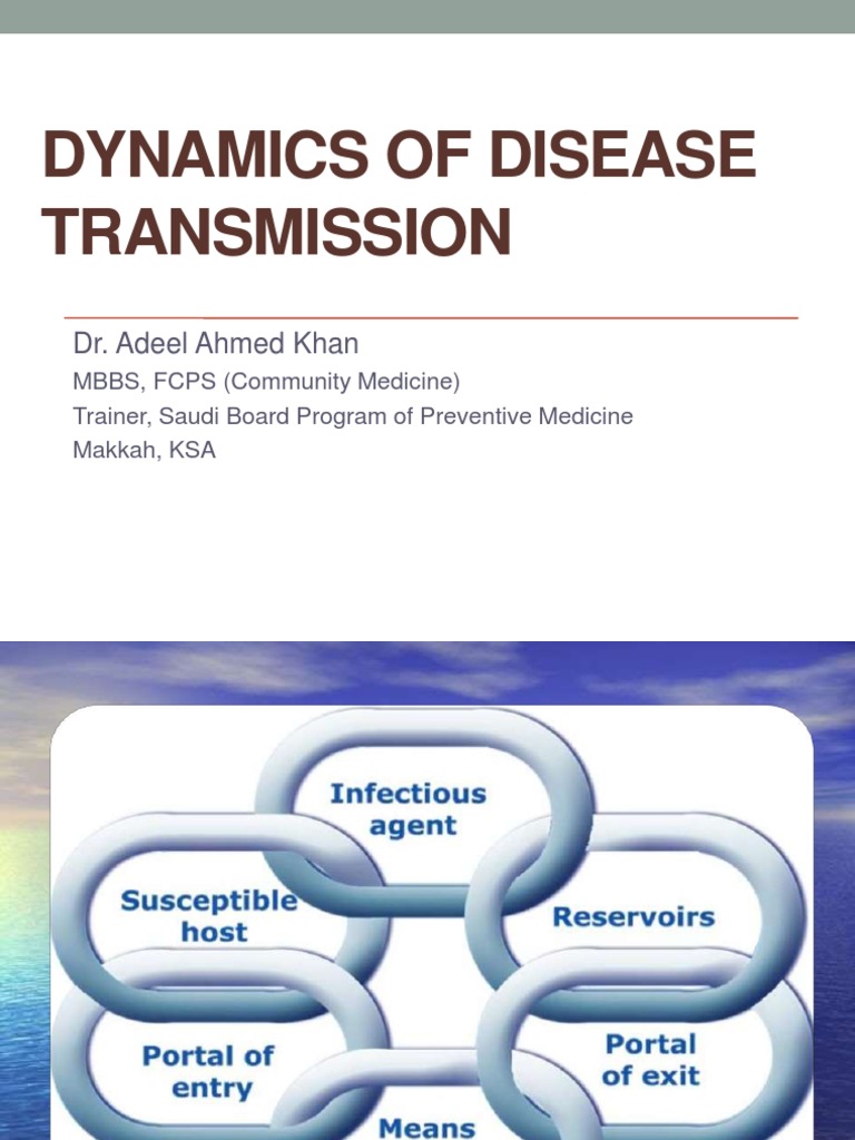 Dynamics Of Disease Transmission Dr Adeel Ahmed Khan Pdf